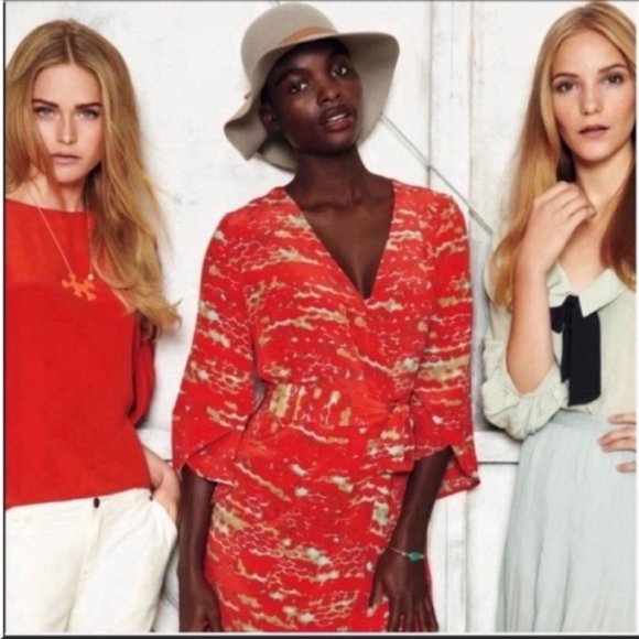 Anthropologie | Dresses | Anthropologie Twinkle By Wenlan Vermillion ...